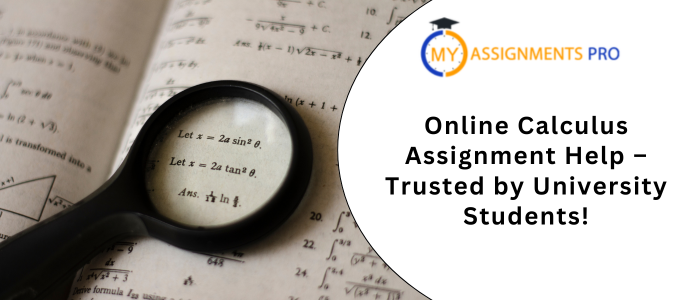 Top Calculus Assignment Help in Australia | My Assignments Pro