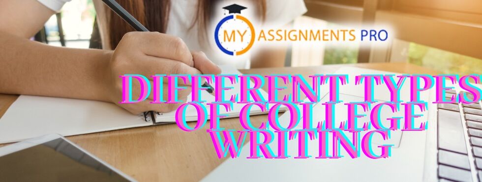 Different Types of College Writing
